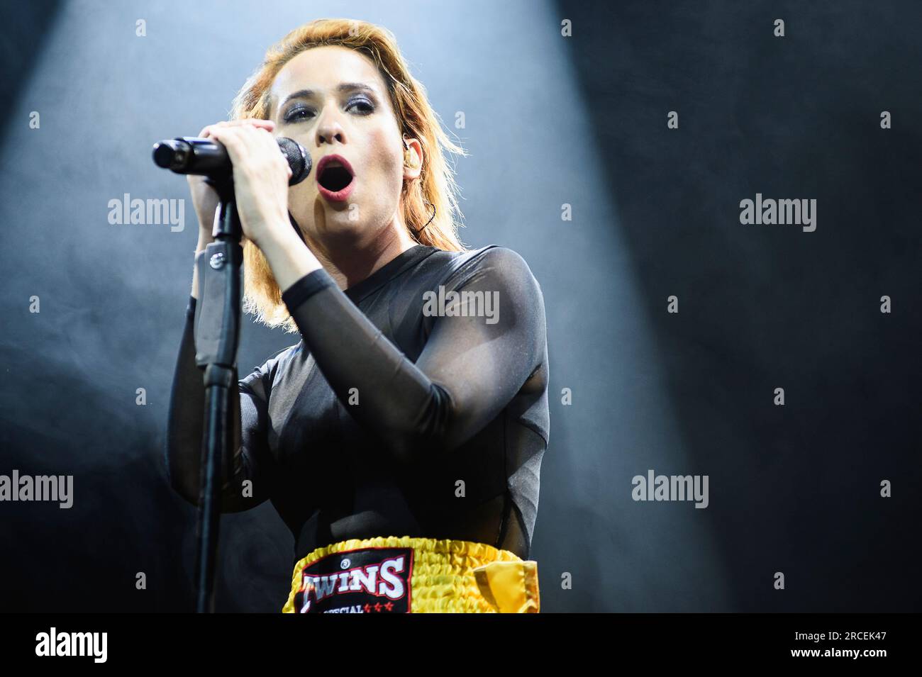 The french singer Suzane plays live at Lasemo festival | Le chanteur ...