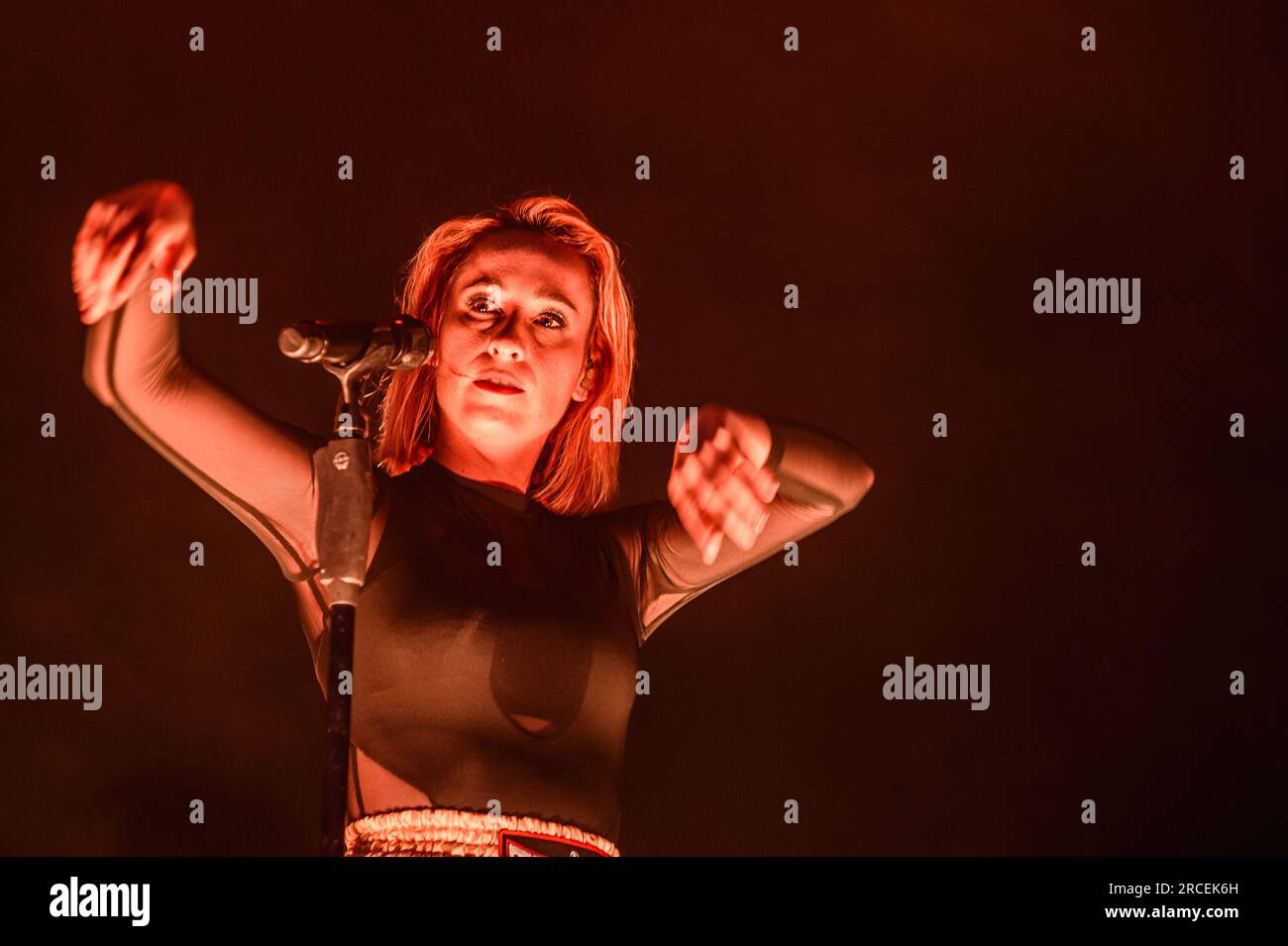 The french singer Suzane plays live at Lasemo festival | Le chanteur ...