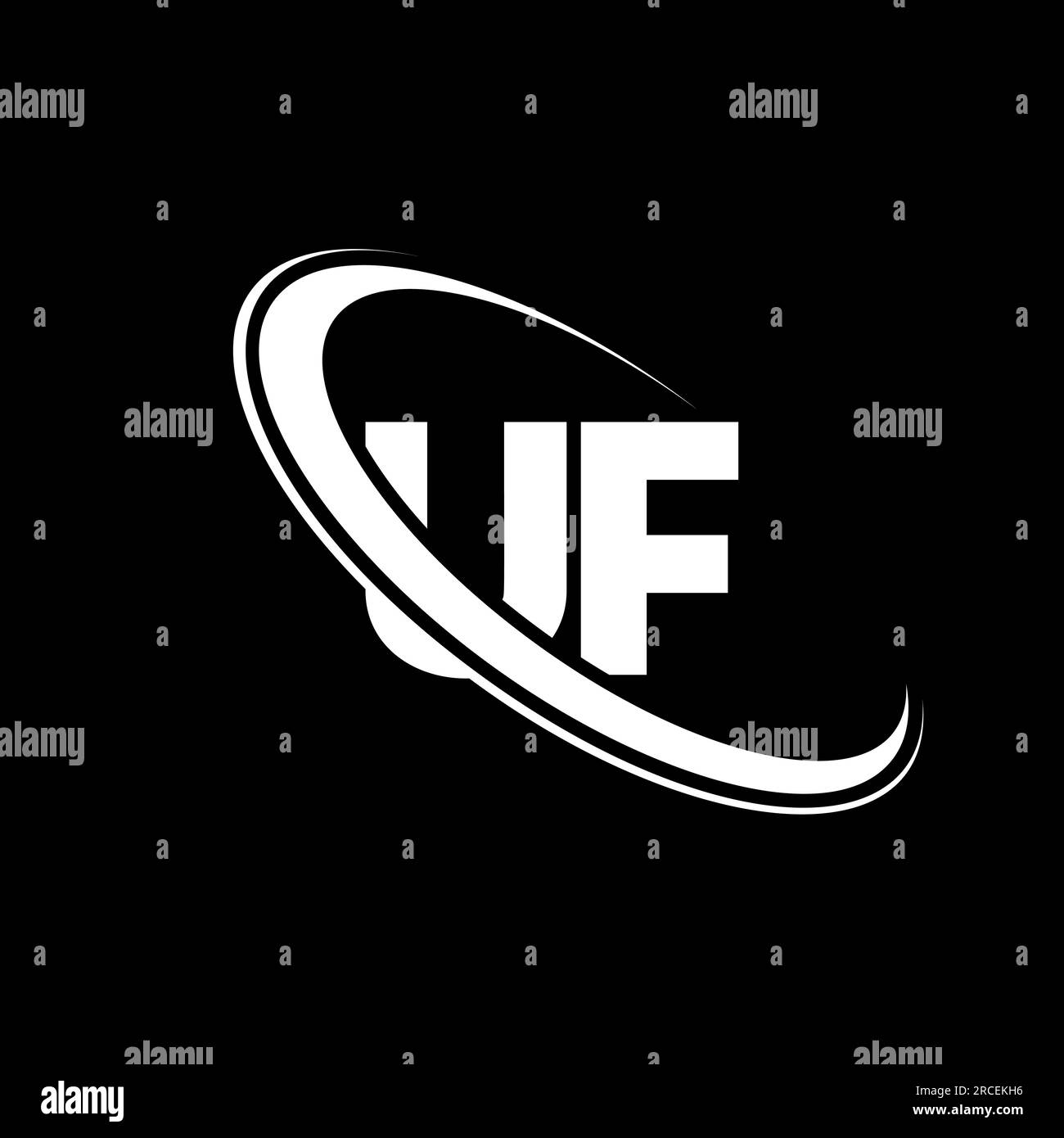 UF logo. U F design. White UF letter. UF/U F letter logo design ...
