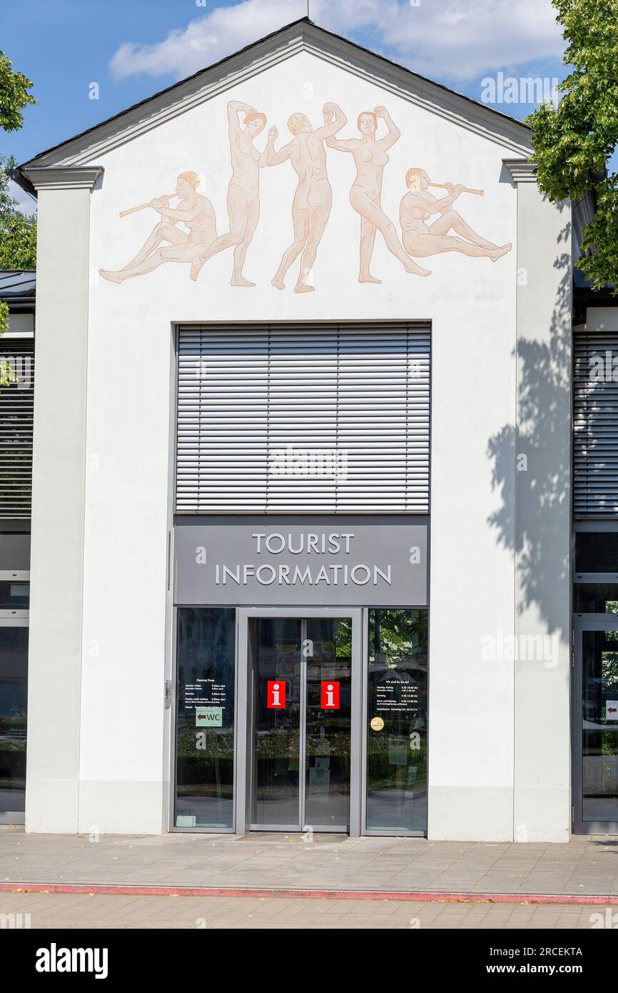 Tourist information, Bamberg, Oberfranken, Bavaria, Germany Stock Photo ...