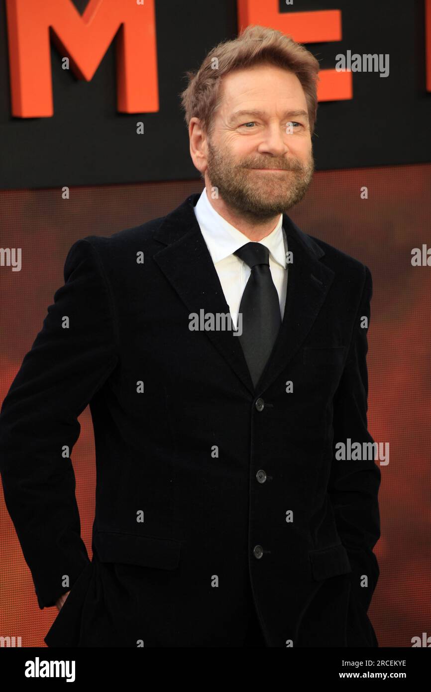 London, UK. Kenneth Branagh at the Oppenheimer Premiere. Odeon Luxe ...