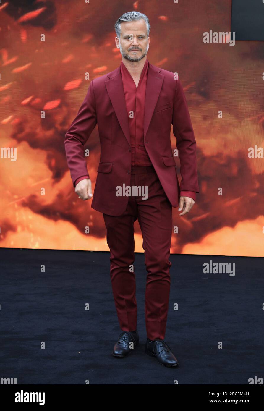 London, UK. Mate Haumann at the Oppenheimer Premiere. Odeon Luxe ...