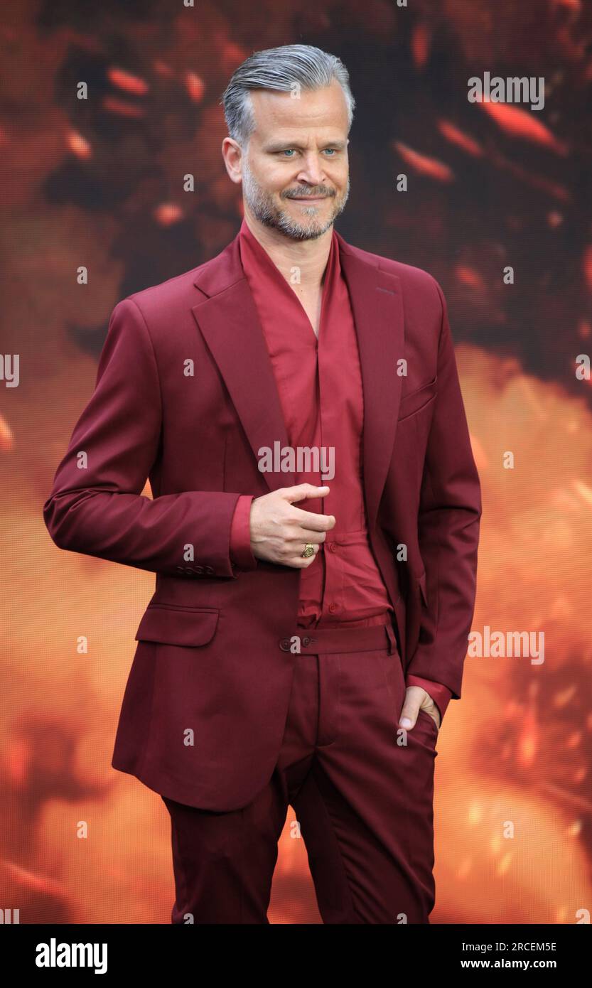 London, UK. Mate Haumann at the Oppenheimer Premiere. Odeon Luxe ...