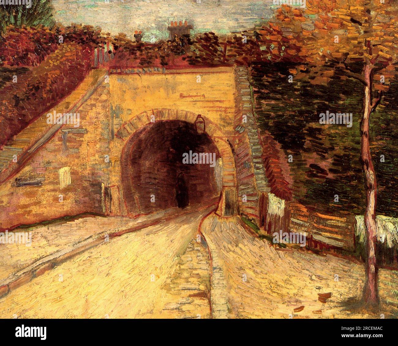 Roadway with underpass the viaduct hi-res stock photography and images ...