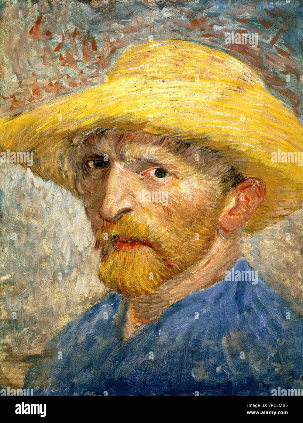 Self Portrait 1887; Paris, France by Vincent van Gogh Stock Photo - Alamy