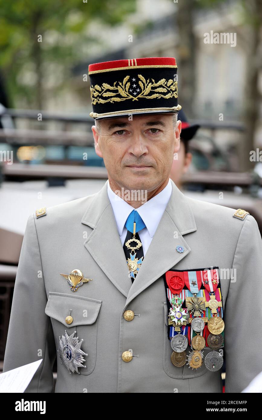 Paris, France. 14th July, 2023. French Chief of the Defence Staff ...