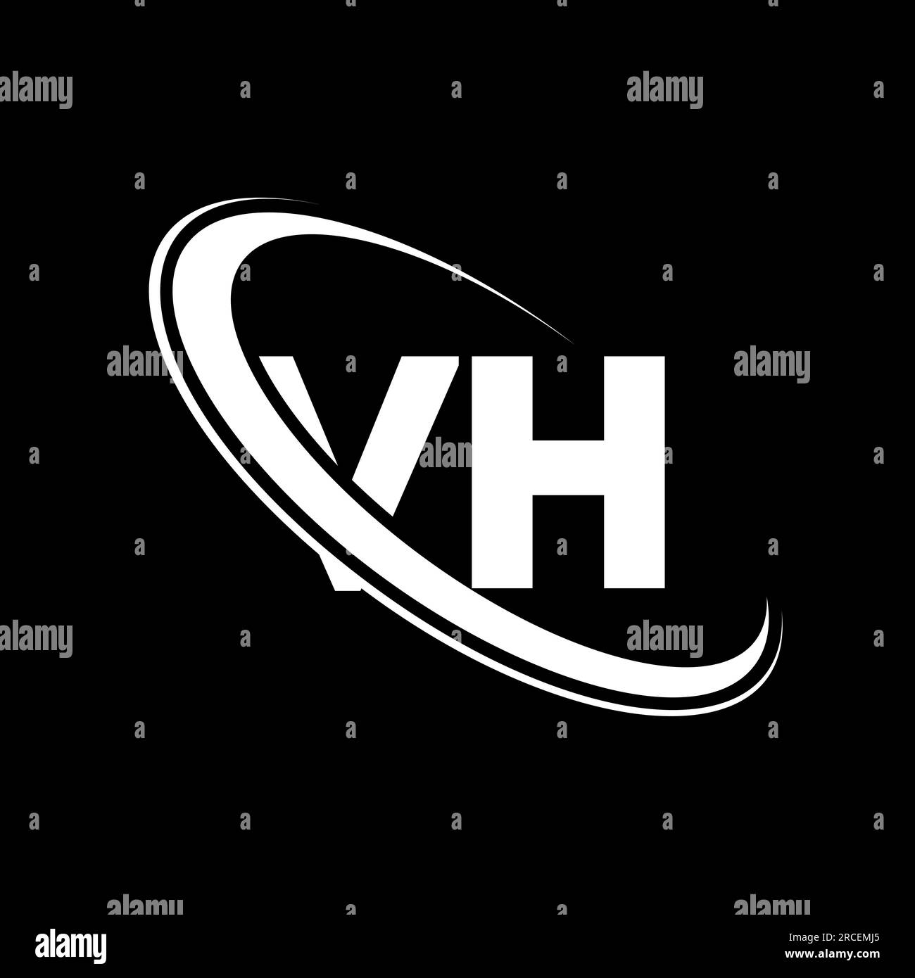 Letter vh Stock Vector Images - Alamy