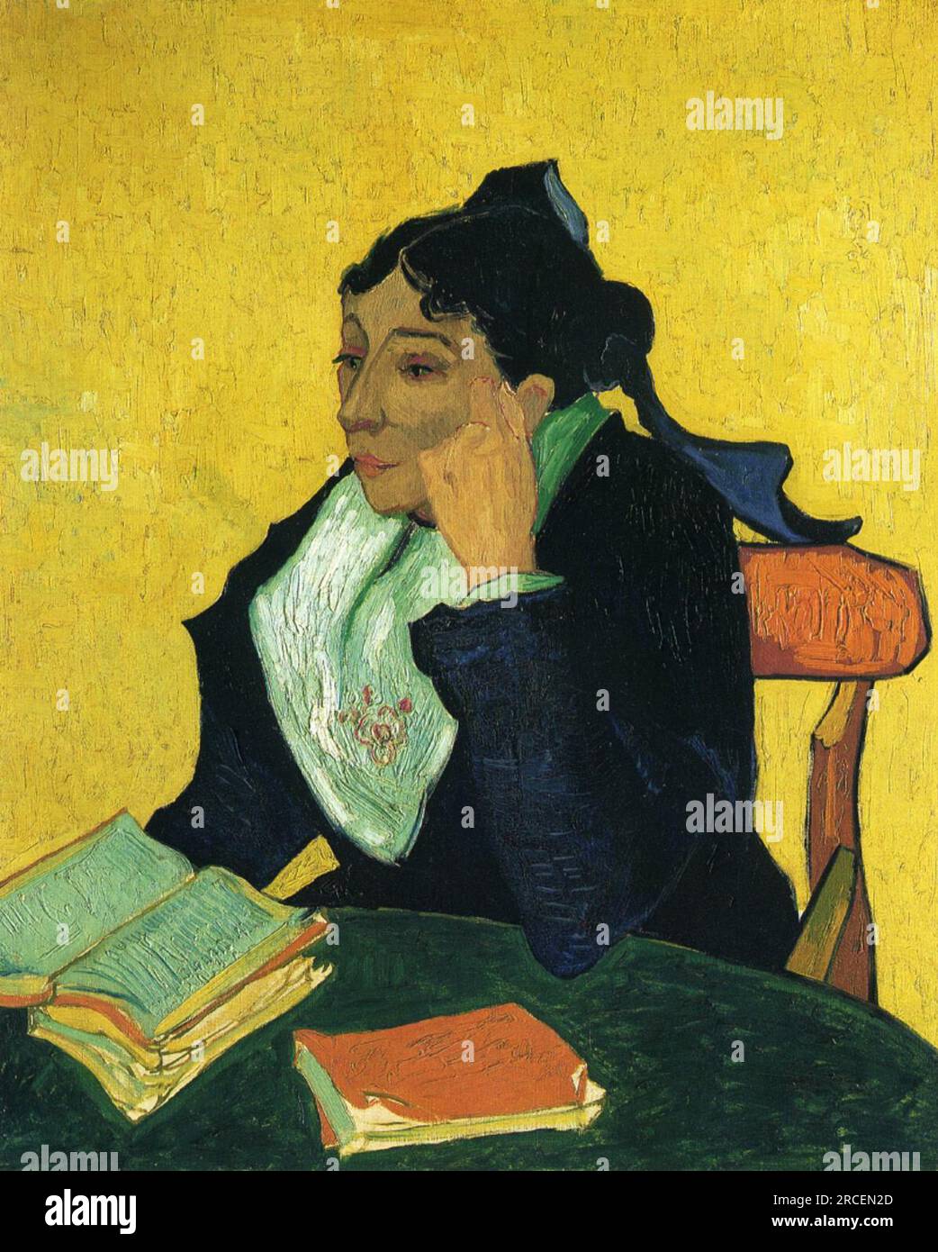 L'Arlesienne, Portrait of Madame Ginoux 1888; Arles, Bouches-du-Rhône ...