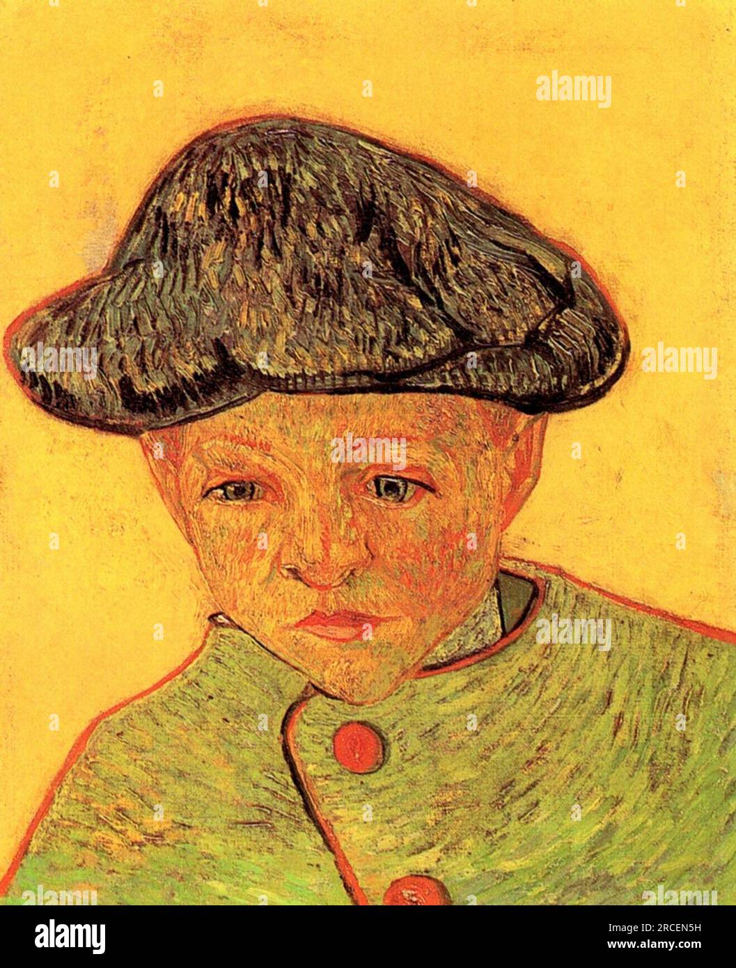 Portrait of Camille Roulin 1888; Arles, Bouches-du-Rhône, France by ...