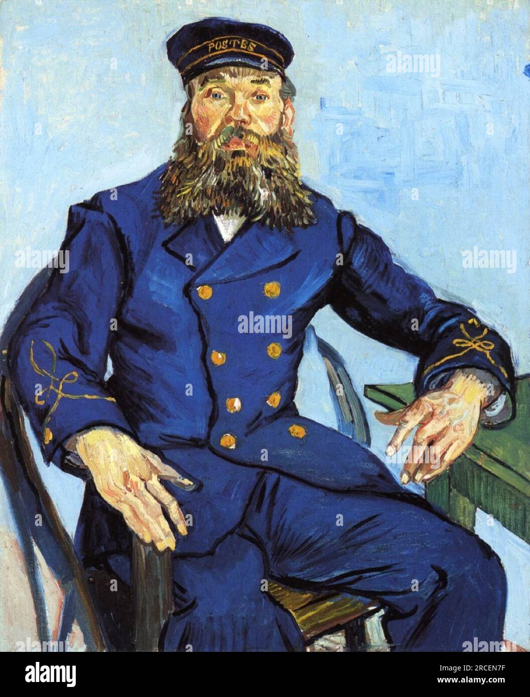 Van gogh postman hi-res stock photography and images - Alamy
