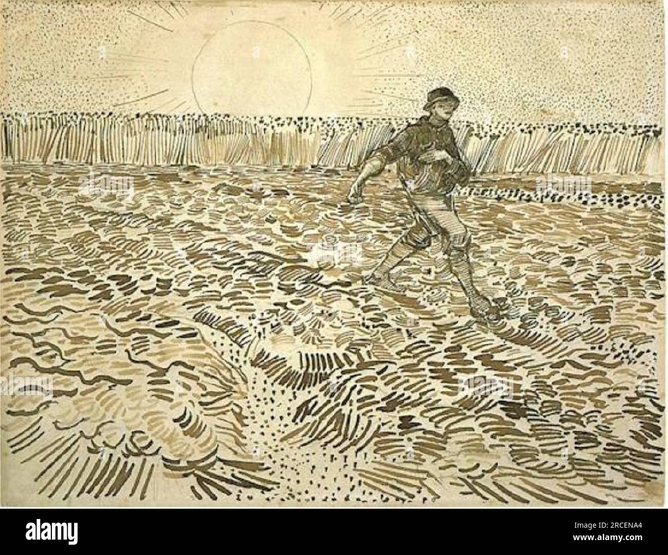 The sower 1888 vincent van gogh hi-res stock photography and images - Alamy