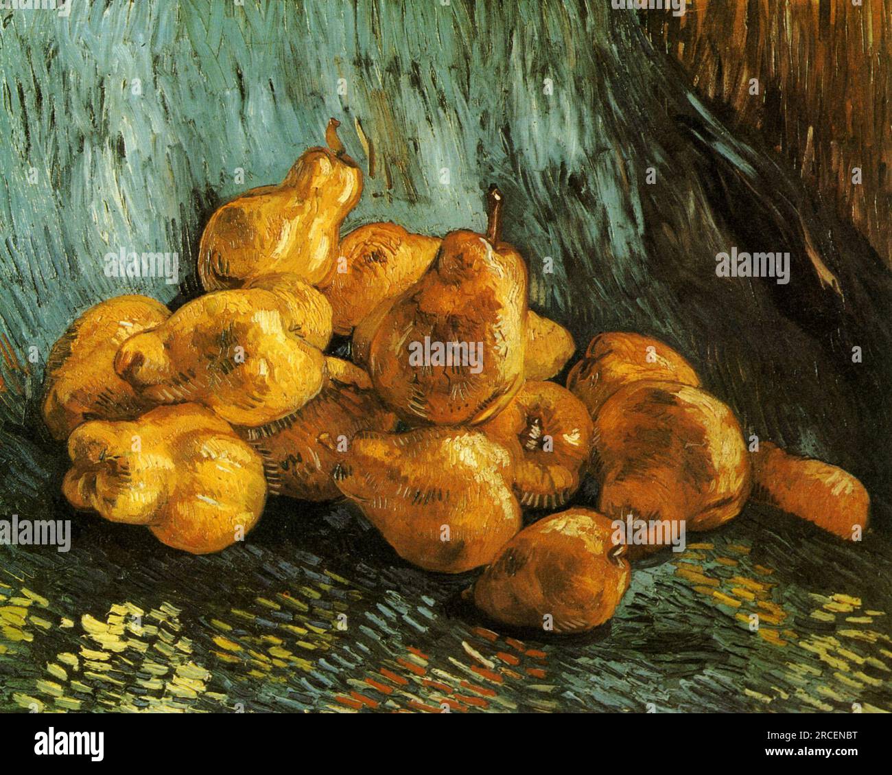 Still Life with Pears c.1888; Arles, Bouches-du-Rhône, France by ...