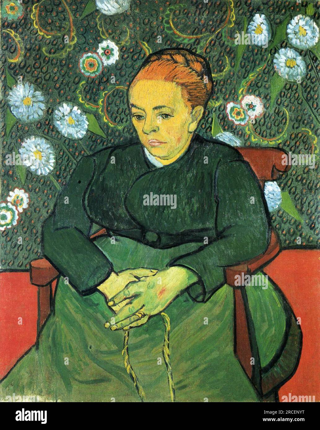 Madame Roulin Rocking the Cradle (A lullaby) 1889; Arles, Bouches-du ...