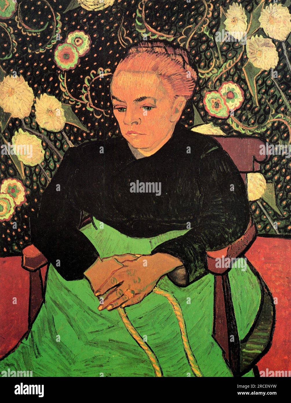 Madame Roulin Rocking the Cradle (A lullaby) 1889; Arles, Bouches-du ...