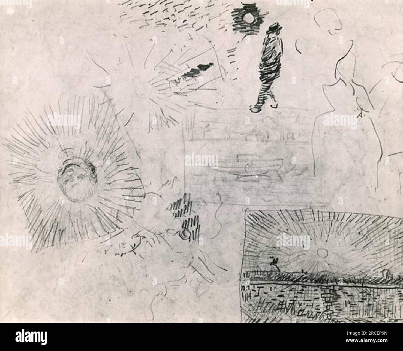 Studies Figure The Enclosure Wall of Saint-Paul Hospital and Others ...