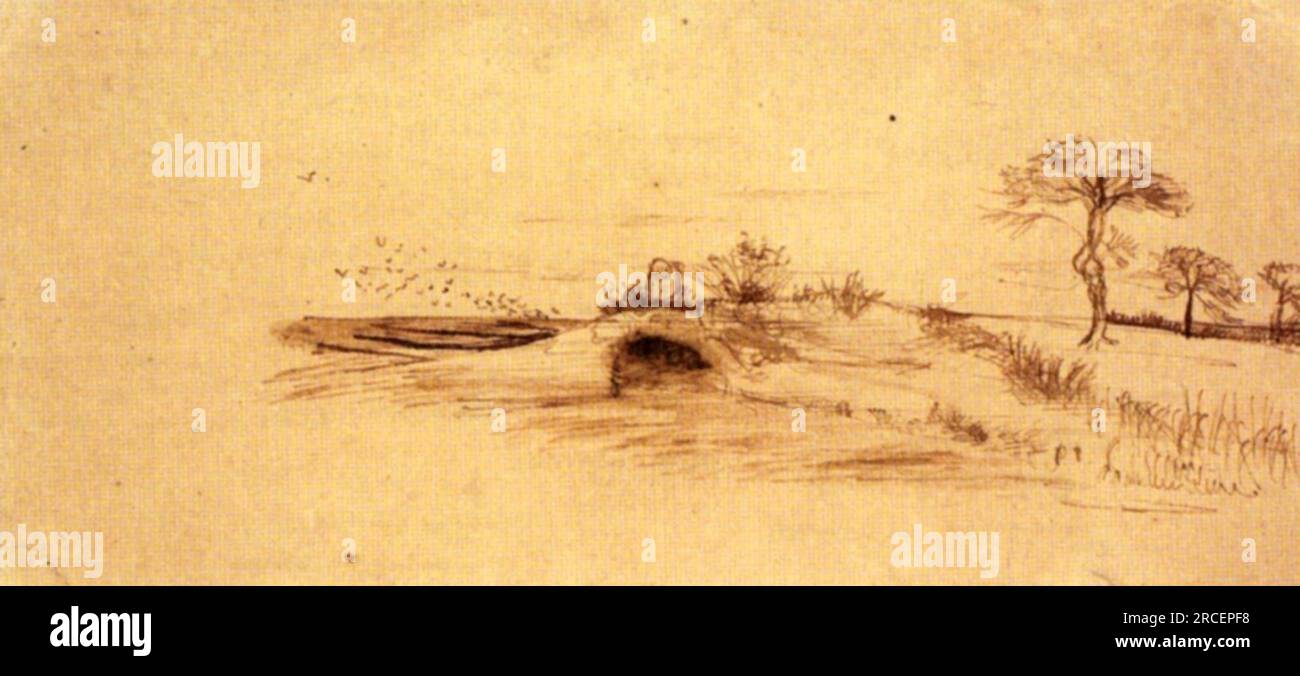 The Cave of Machpelah 1877; Klein Amsterdam, Netherlands by Vincent van ...