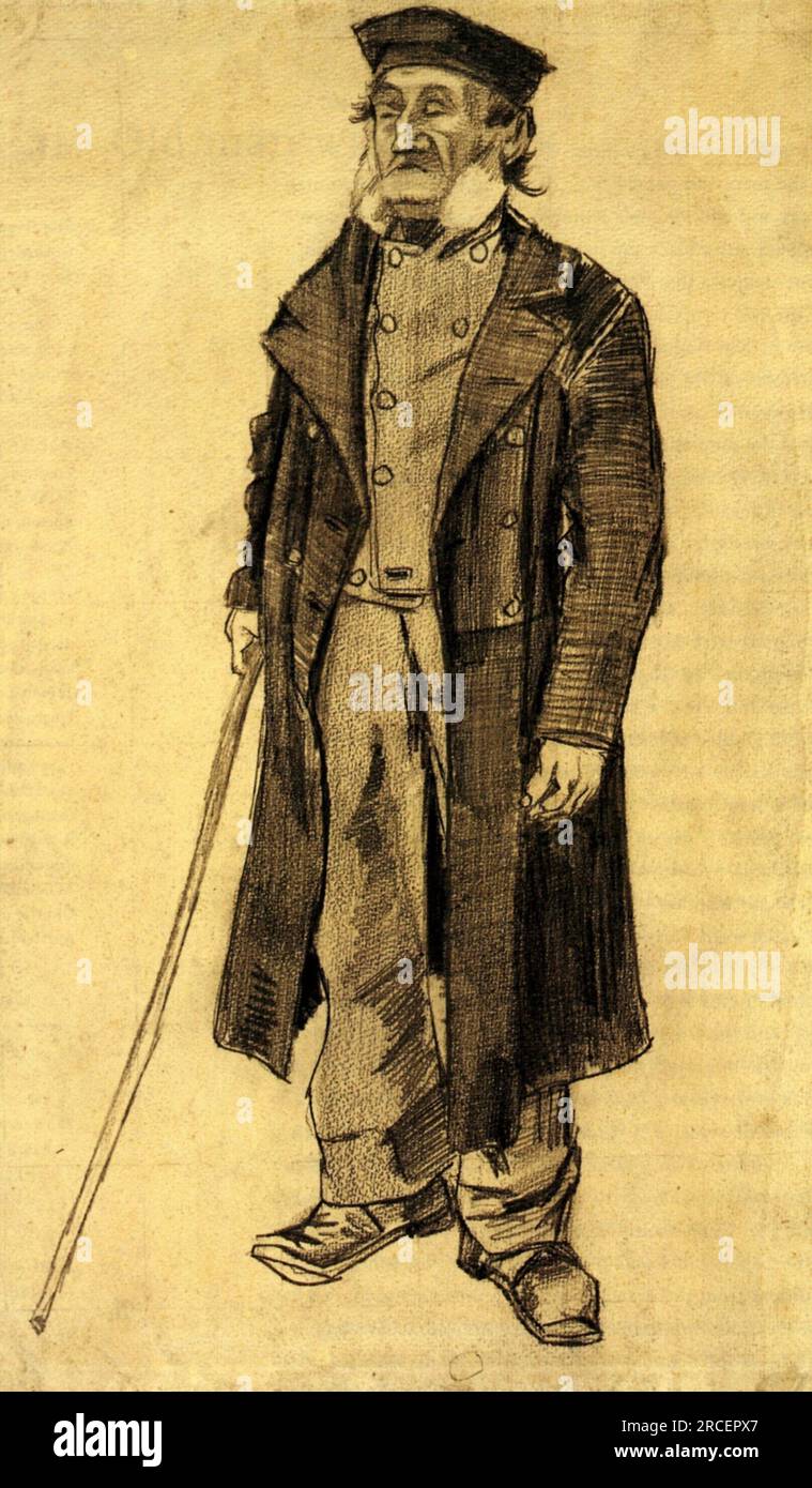 Old Man with a Stick 1882; Haag / Den Haag / La Haye / The Hague ...