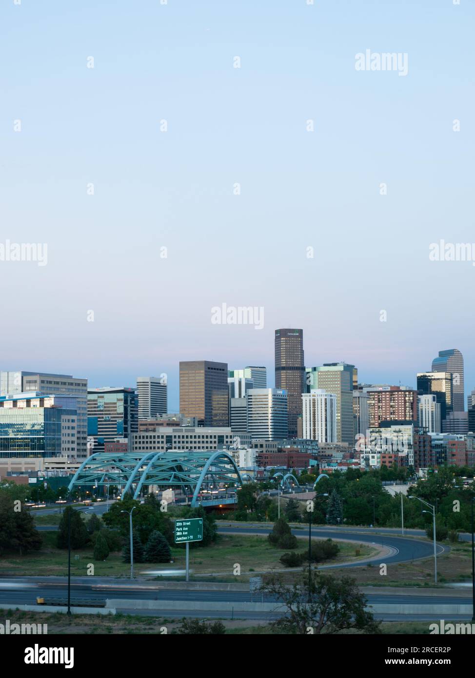 Mile High City of Denver Stock Photo - Alamy