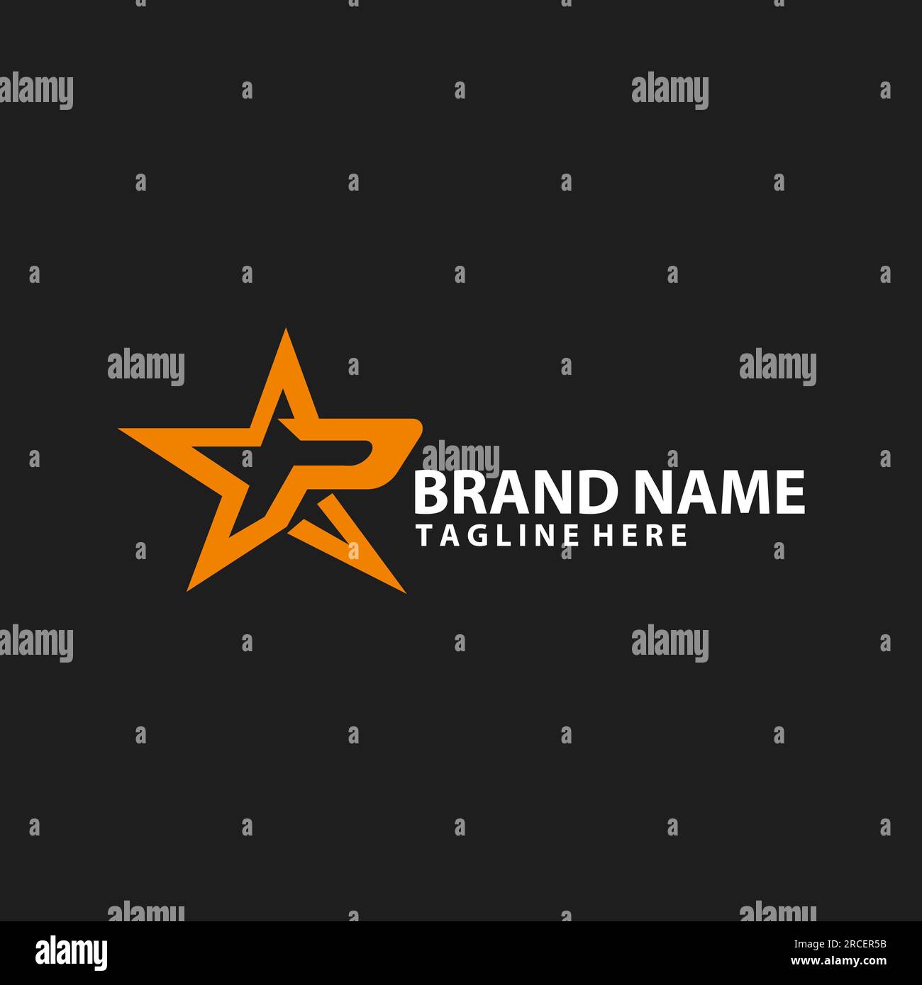 letter P with star logo design vector Stock Vector Image & Art - Alamy