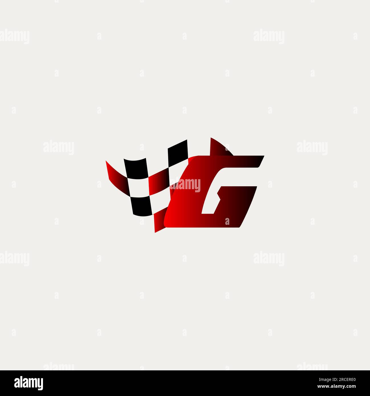 letter G flag racing race design vector Stock Vector Image & Art - Alamy