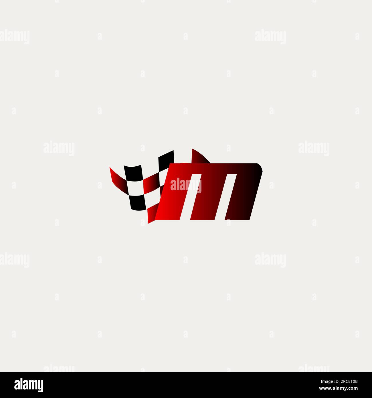 letter M flag racing race design vector Stock Vector Image & Art - Alamy