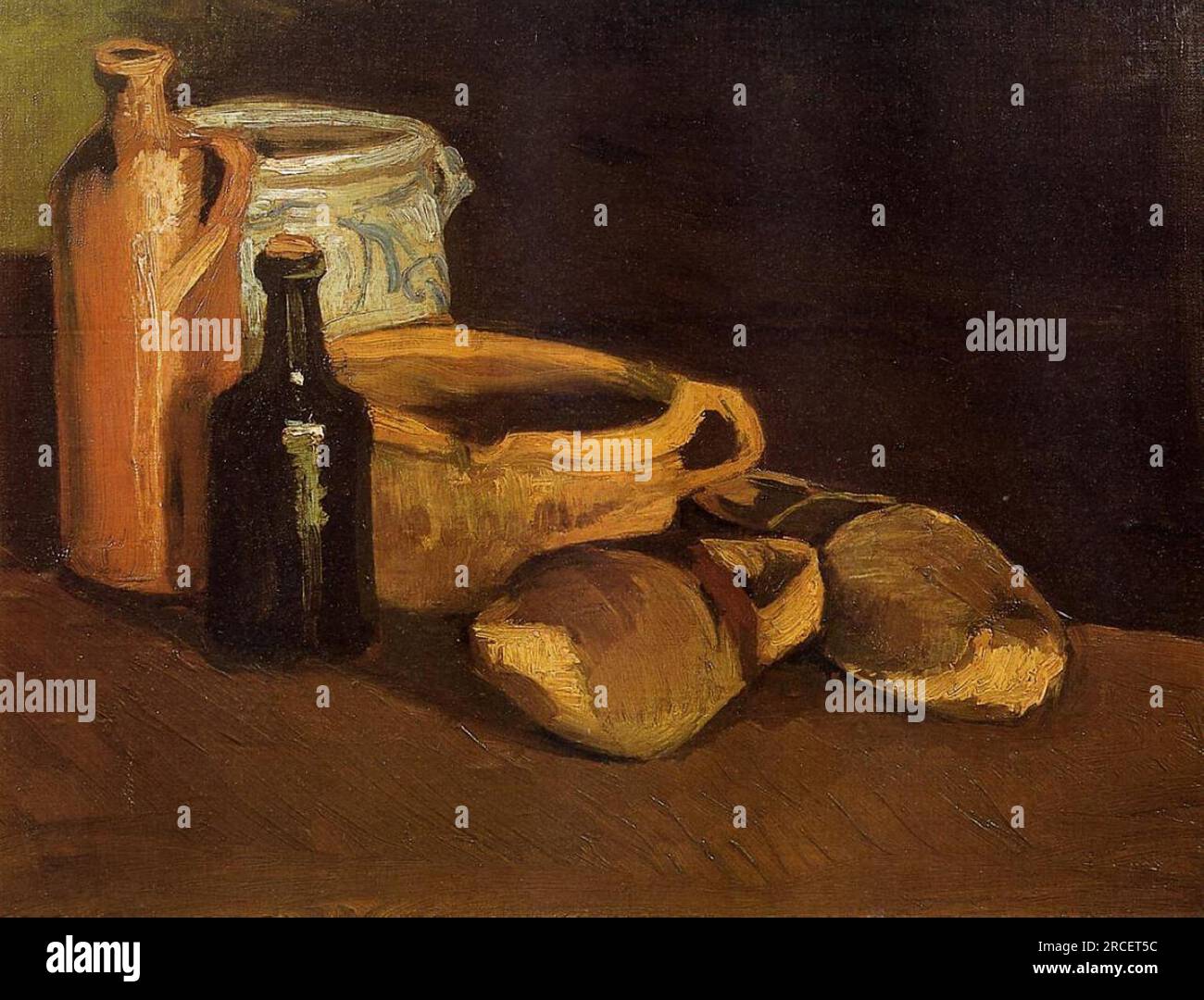 Still Life with Clogs and Pots 1884; Nunen / Nuenen, Netherlands by ...