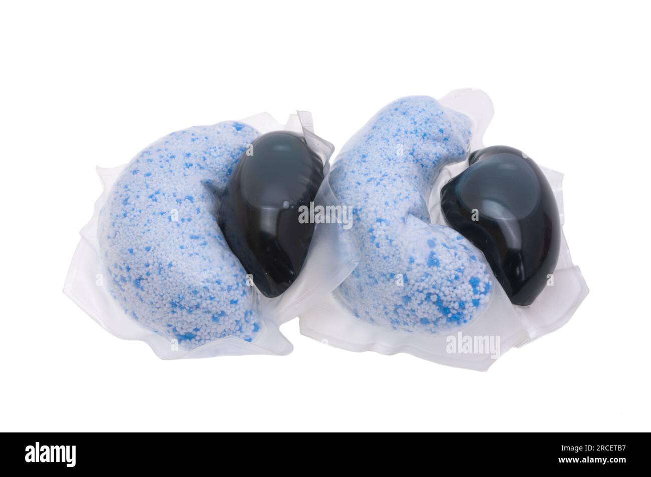 washing capsules isolated on white background Stock Photo - Alamy