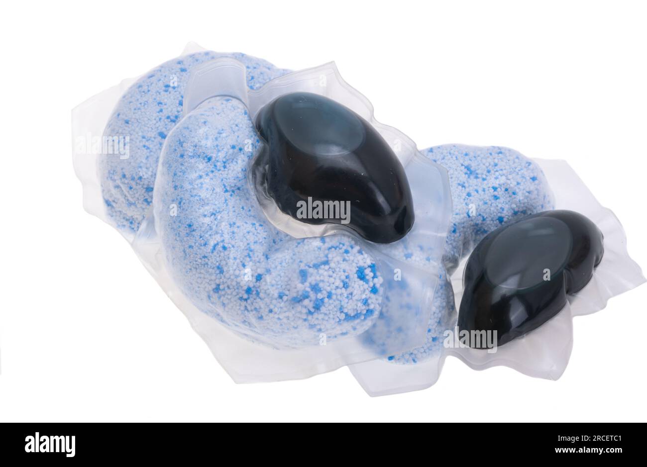 washing capsules isolated on white background Stock Photo - Alamy