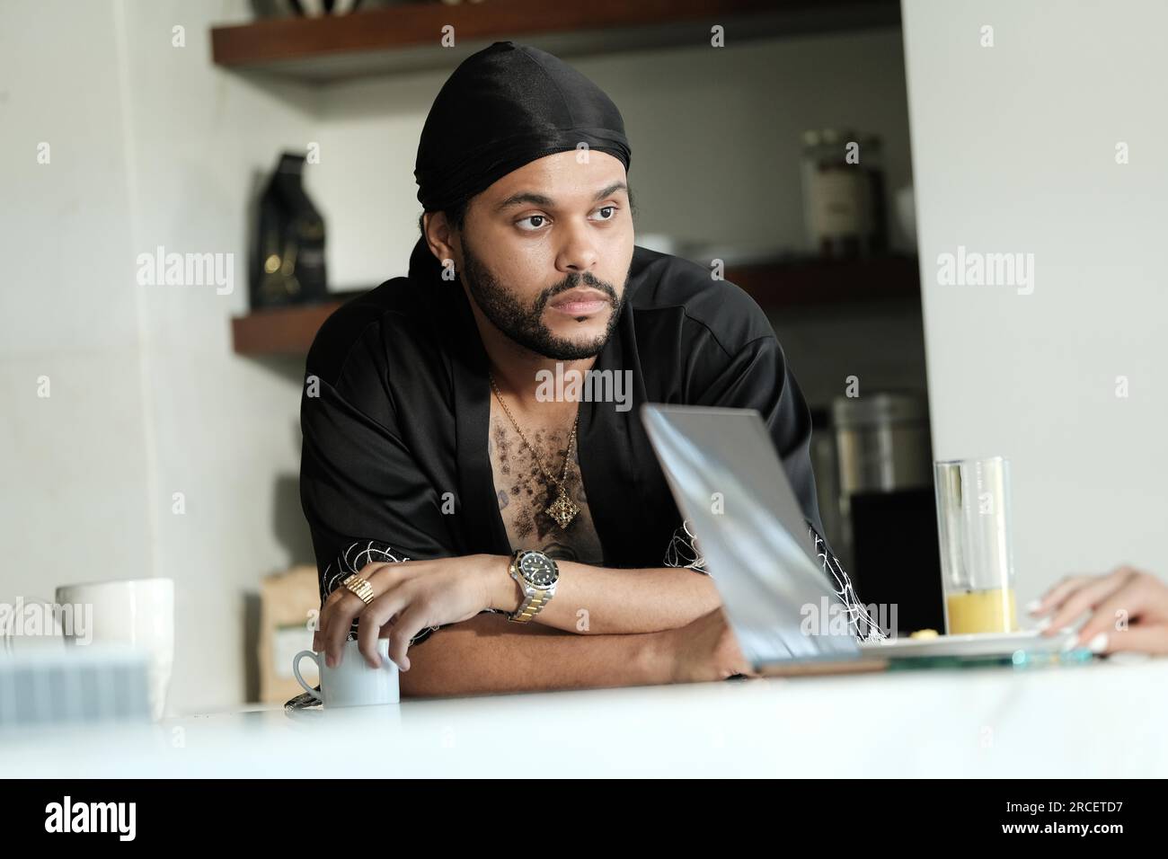 THE WEEKND in THE IDOL (2023), directed by SAM LEVINSON. Credit: A24 ...