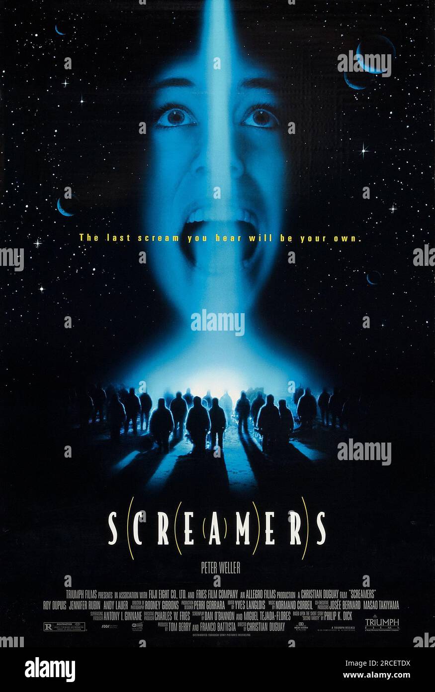 SCREAMERS (1995), directed by CHRISTIAN DUGUAY. Credit: ALLEGRO FILMS ...