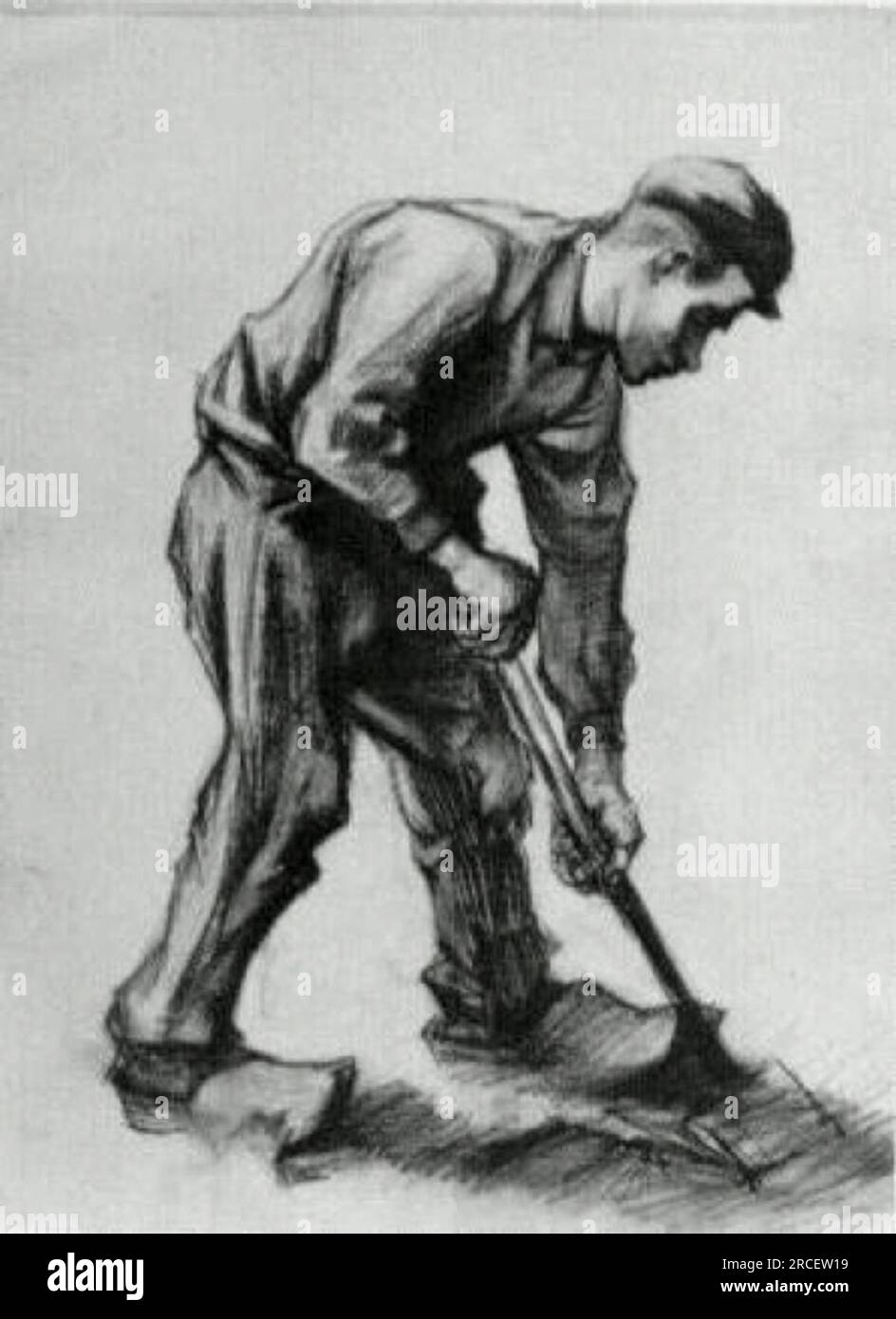 Peasant Boy, Digging 1885; Nunen / Nuenen, Netherlands by Vincent van ...