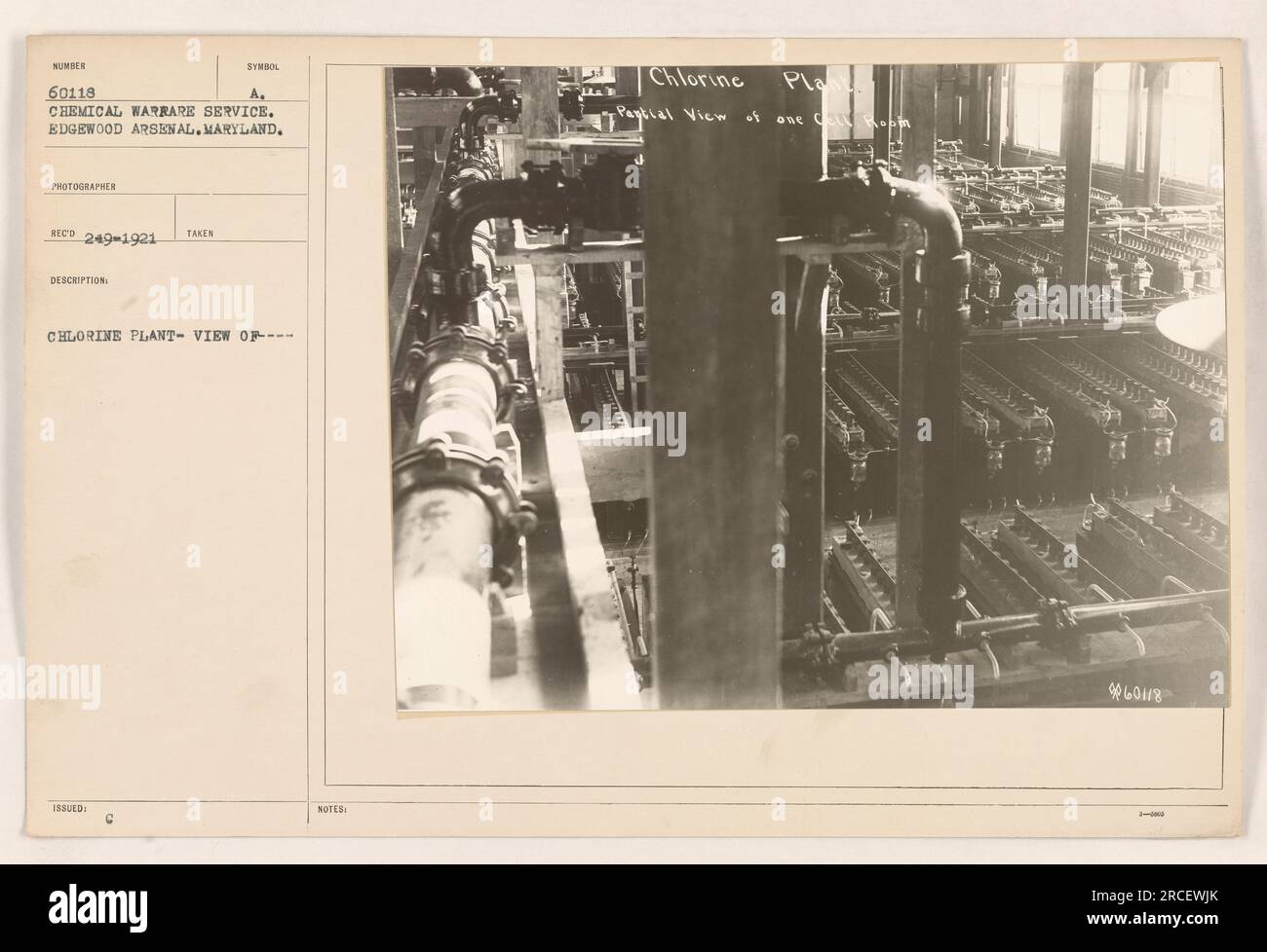 "Chemical Warfare Service, Edgewood Arsenal in Maryland. This image ...