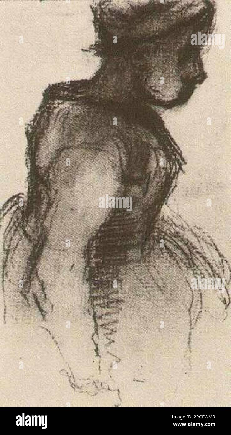 Peasant Girl, Half-Figure 1885 by Vincent van Gogh Stock Photo - Alamy
