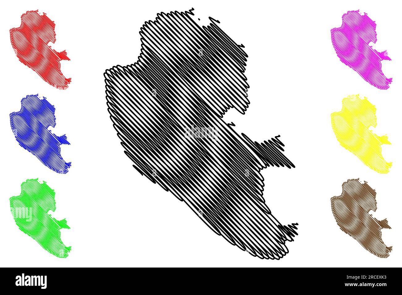 Liverpool administrative map hi-res stock photography and images - Alamy