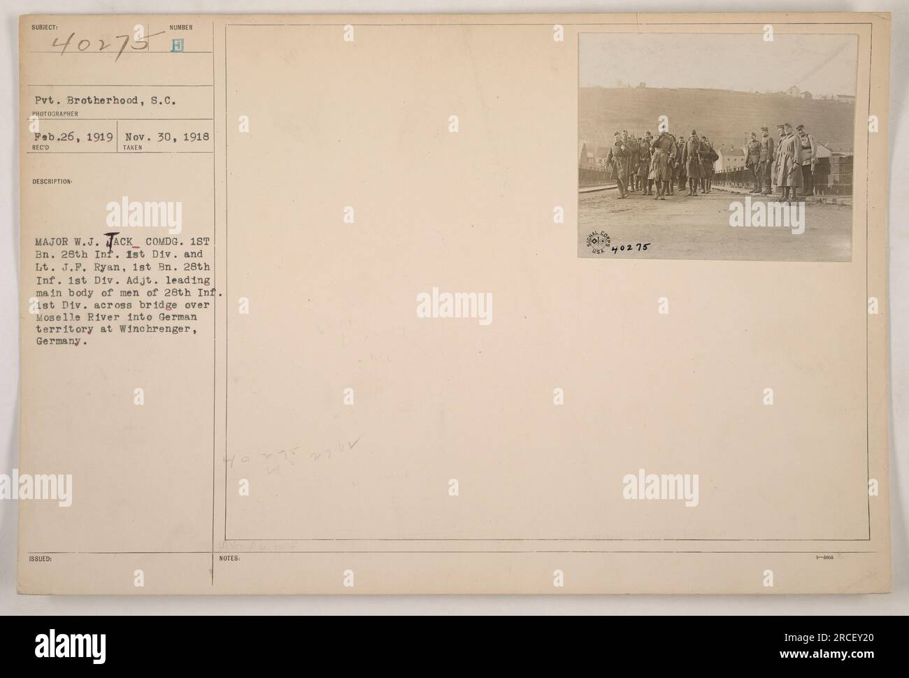 28th infantry regiment hi-res stock photography and images - Alamy