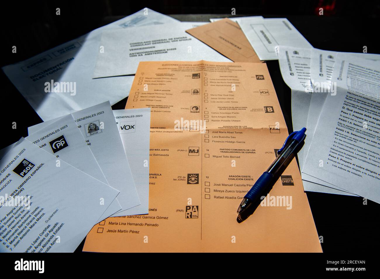 Voting envelopes hi-res stock photography and images - Alamy