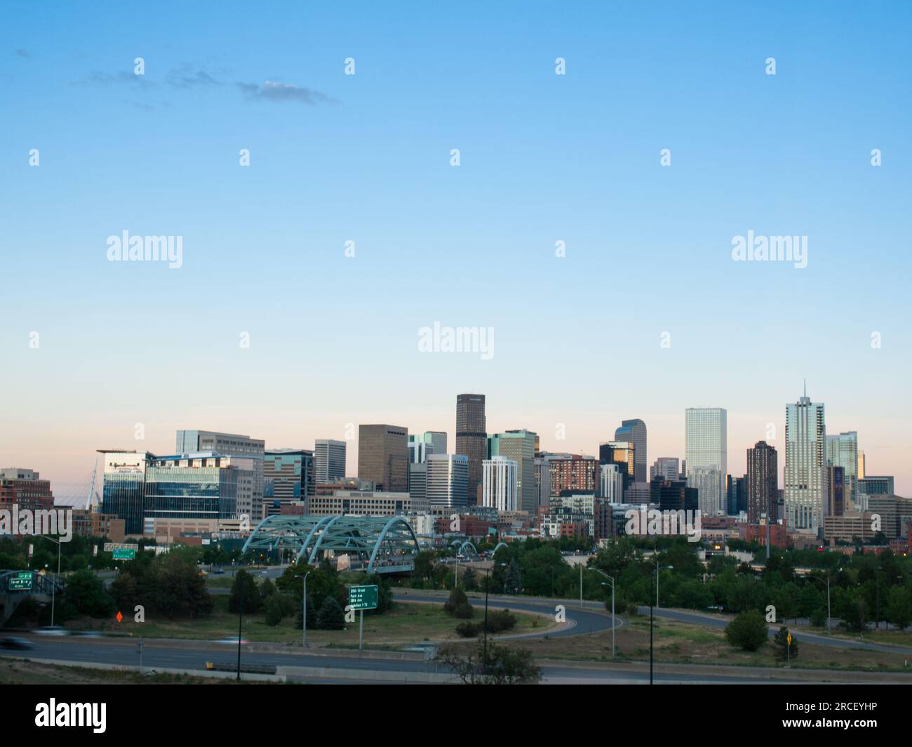 Mile High City of Denver Stock Photo - Alamy
