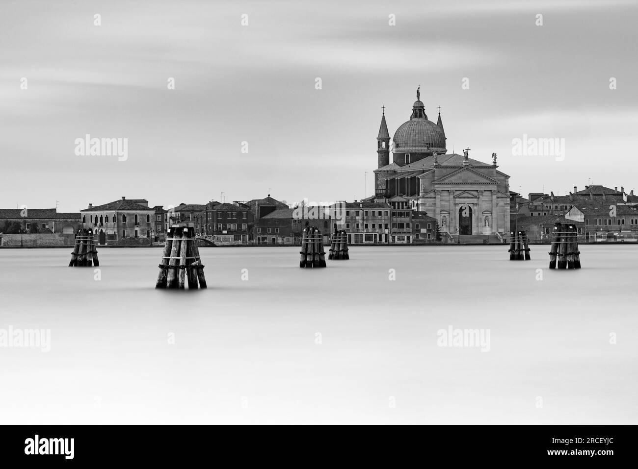 Chiesa del santissimo redentore venezia Black and White Stock Photos ... Chiesa del santissimo redentore venezia Black and White Stock Photos ...