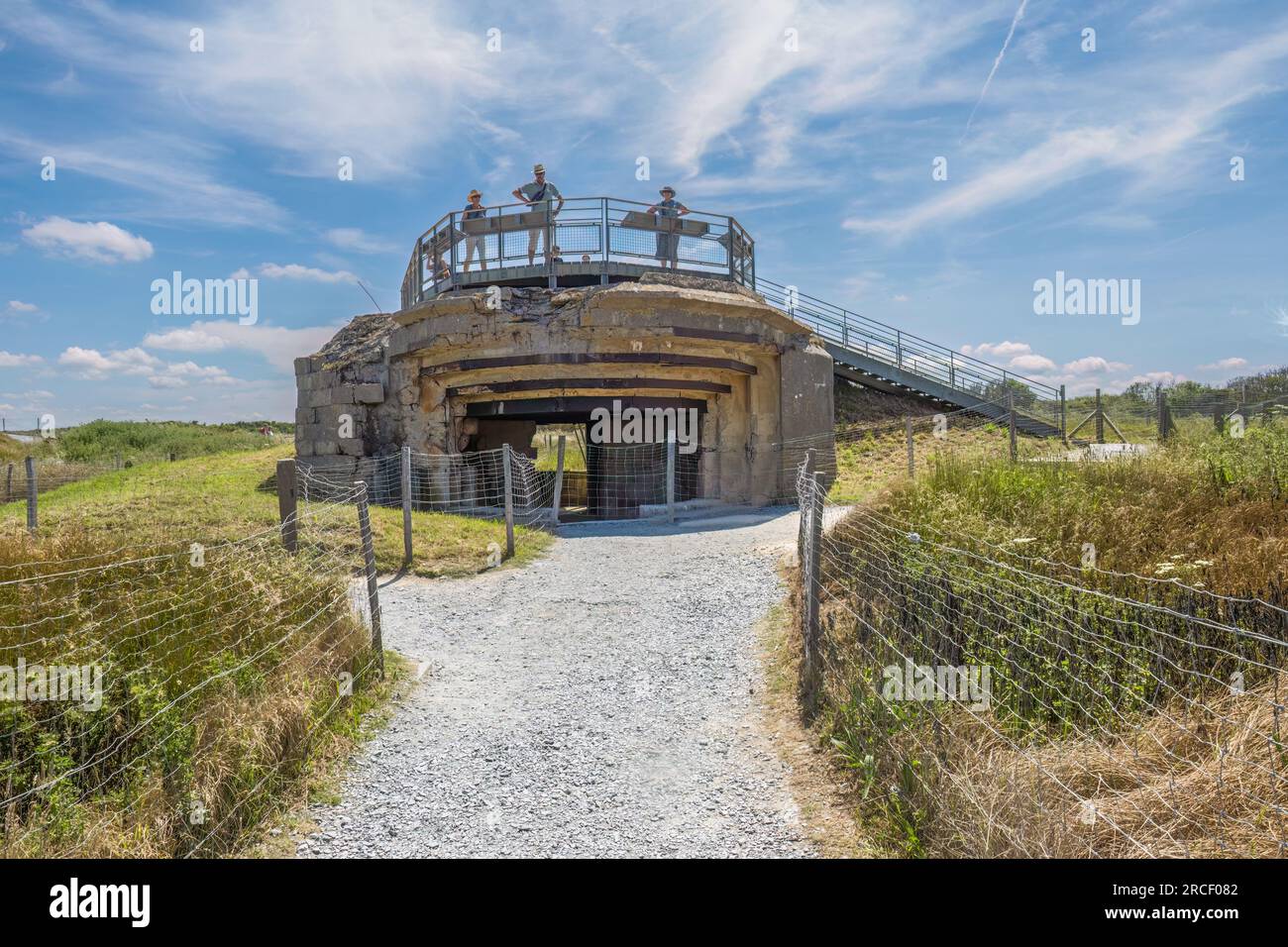 23.06.23 Point De Hoc, Normandy, France. La Pointe du Hoc is a ...