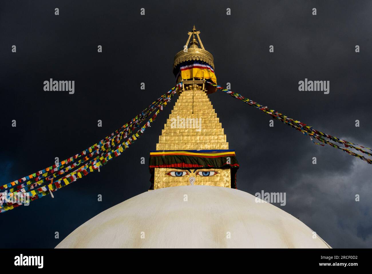 Buddhist boudhanath stupa in hi-res stock photography and images - Alamy