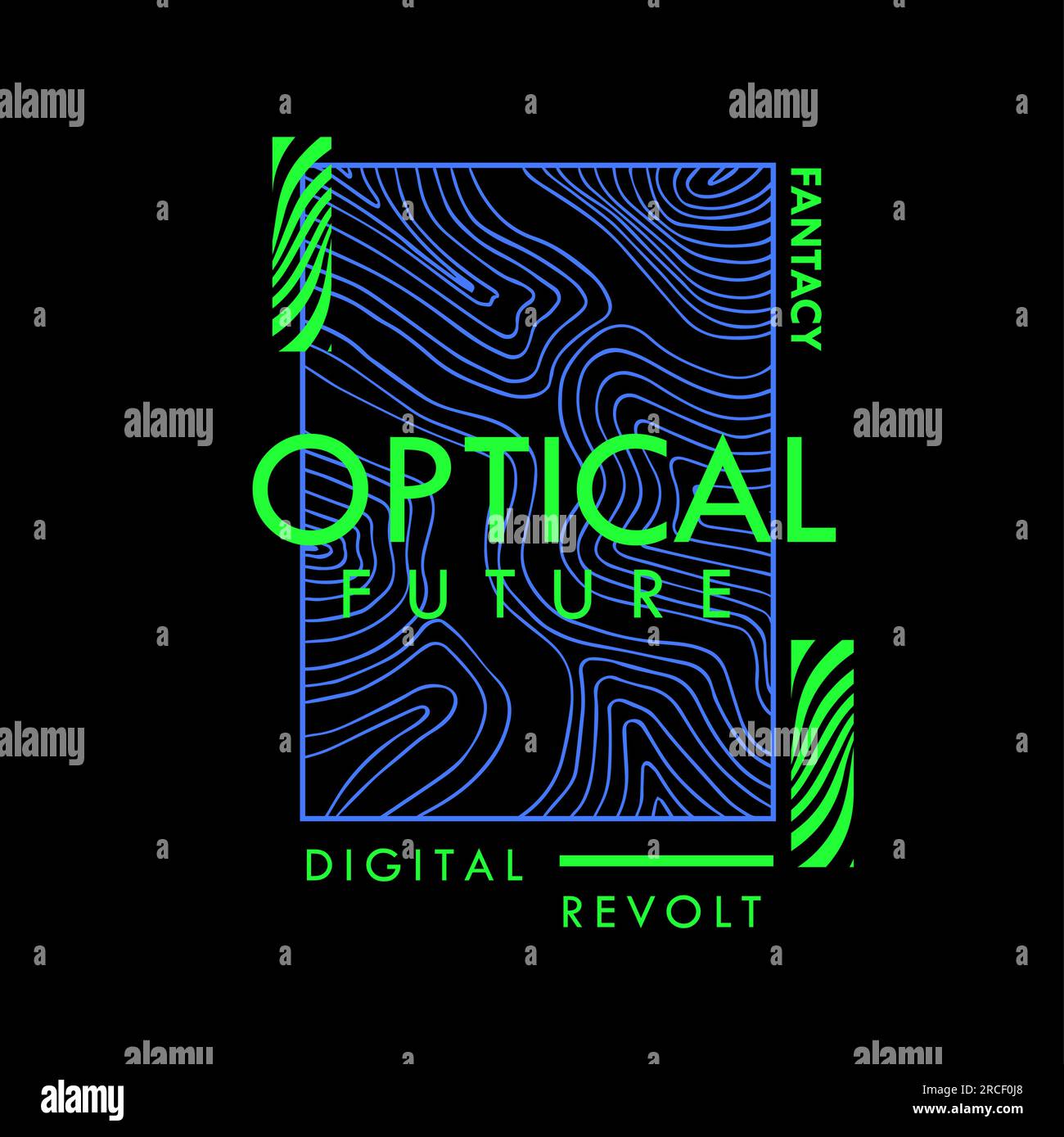 Futuristic theme graphics Optical Future Fantasy Digital revolt ...