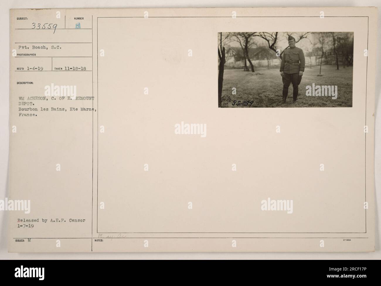 Wm acheson hi-res stock photography and images - Alamy