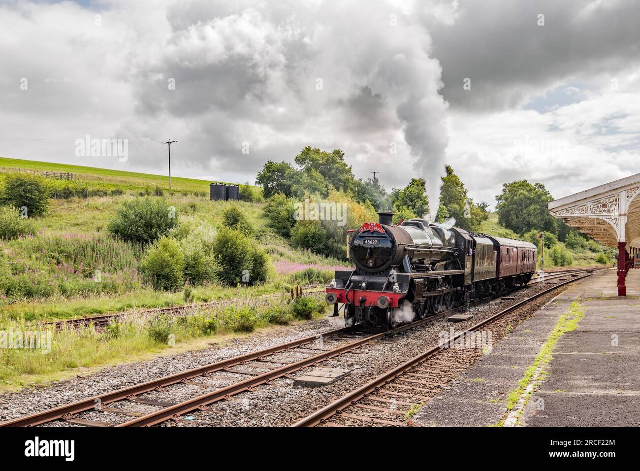 Preserved british steam locomotive hi-res stock photography and images ...