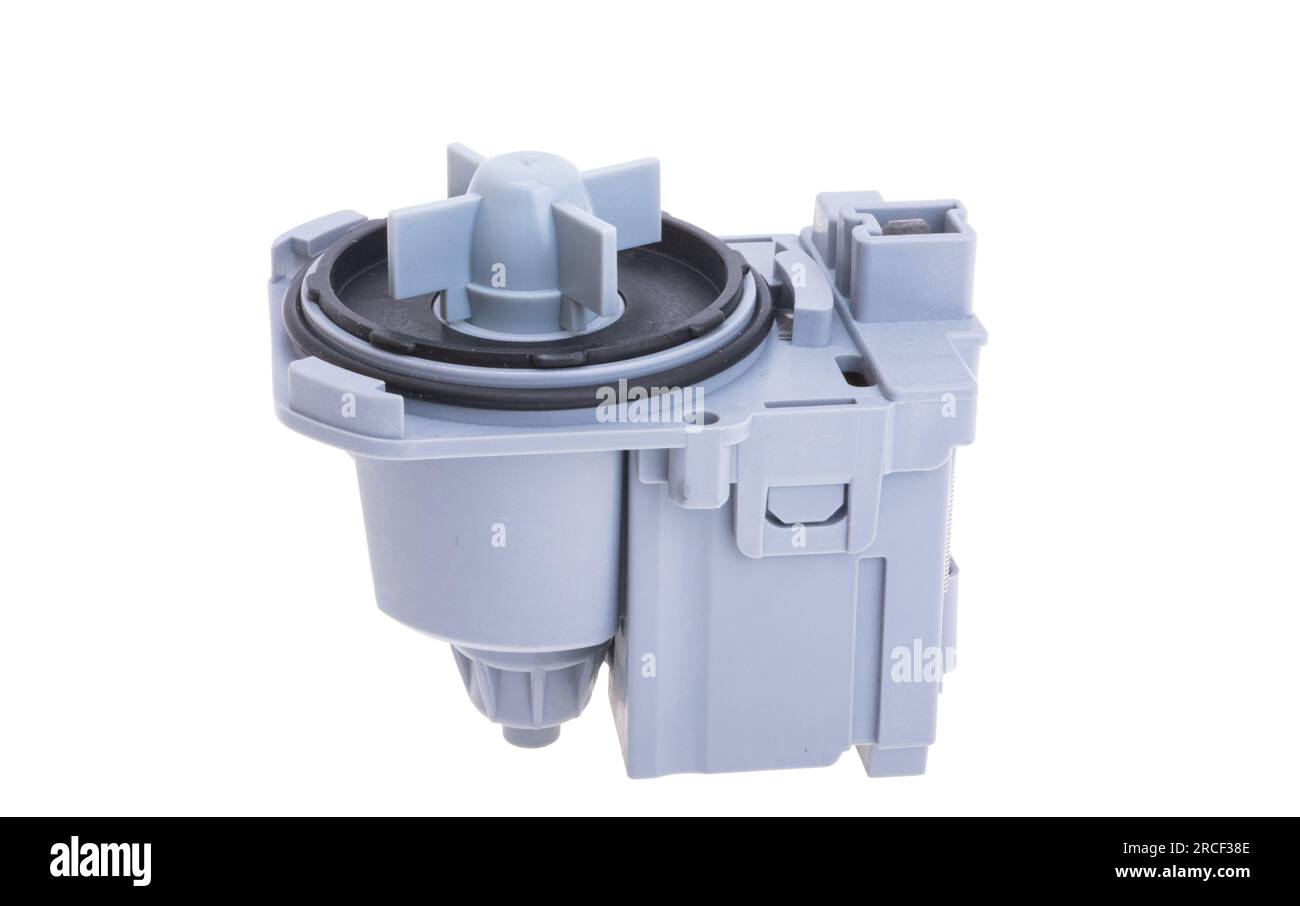 water pump for washing machines isolated on white background Stock ...