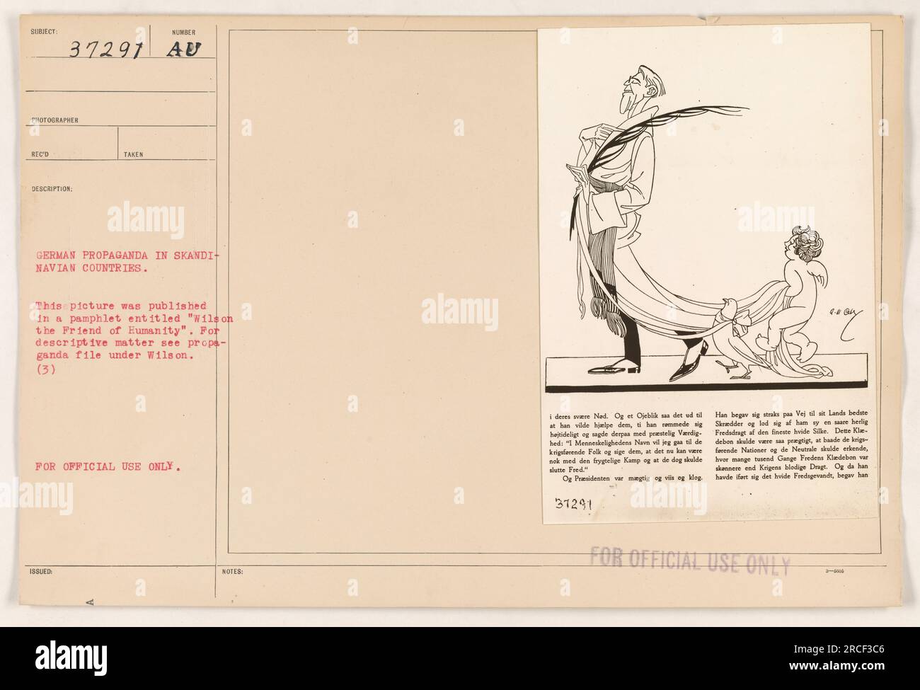 World war i propaganda pamphlet hi-res stock photography and images - Alamy