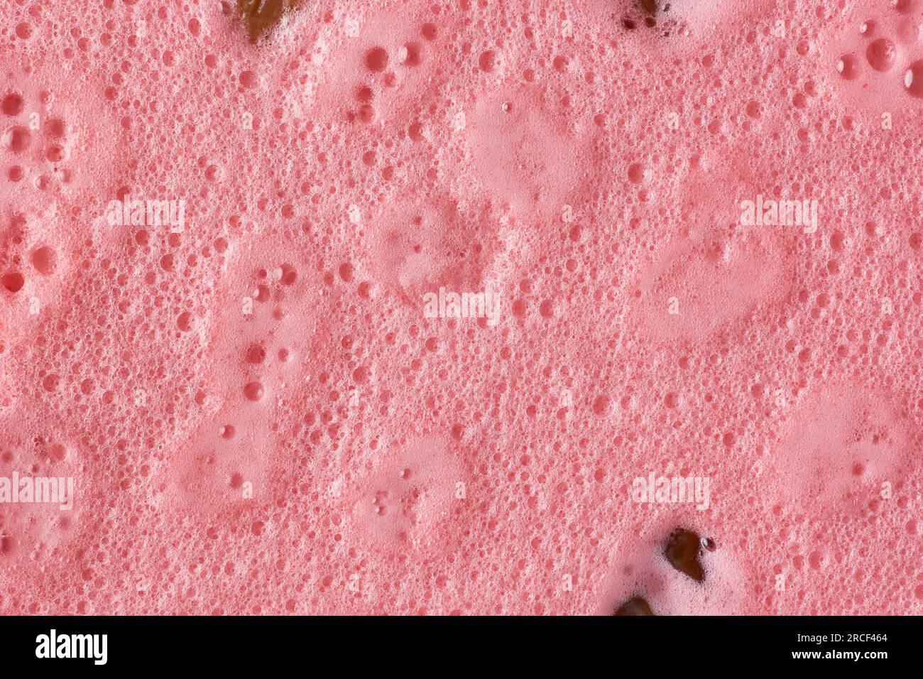 abstract of jelly pudding surface, delicious sweet dish made with fresh ...