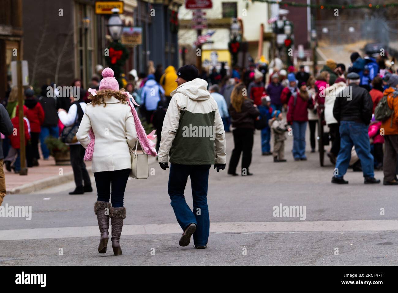 Main street of Georgetown Stock Photo - Alamy