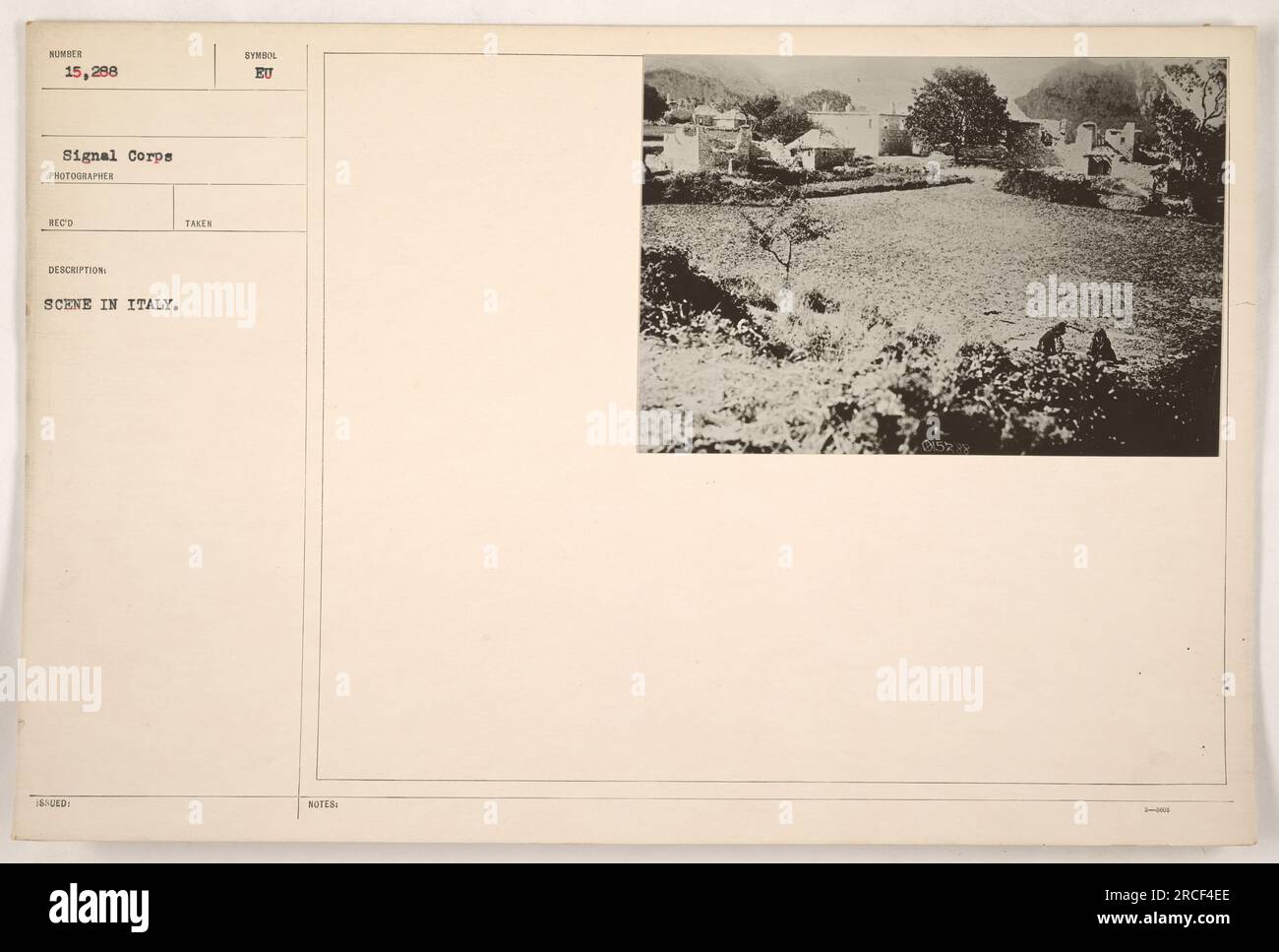 Soldiers from the Signal Corps are pictured here in Italy during World ...