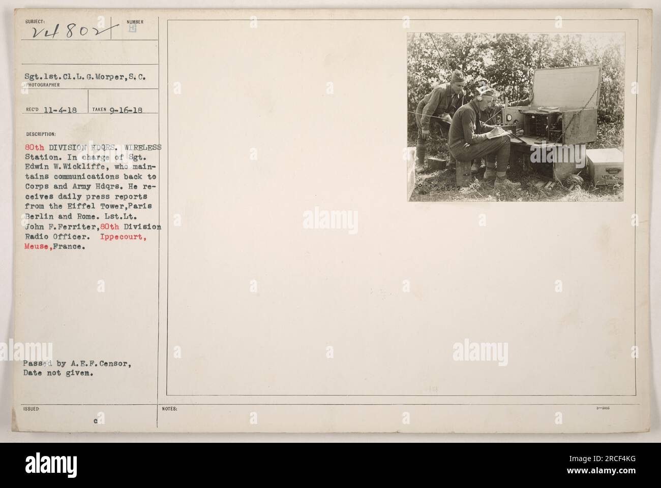 Lst lt john f ferriter hi-res stock photography and images - Alamy