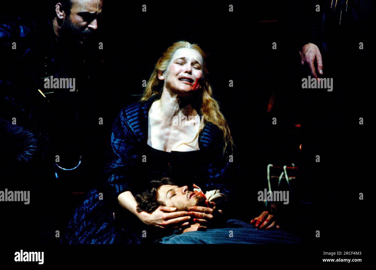 left: John Bowe (Le Bret) centre: Alice Krige (Roxane), Floyd Bevan (Baron Christian de ...